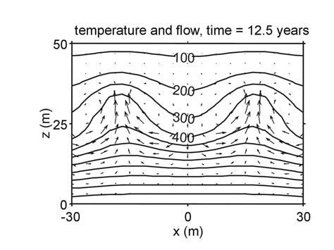 The Evolving Pattern Of Convection At Early Times In The Numerical