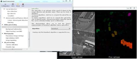 OpenCV Demonstrator GUI OpenCV