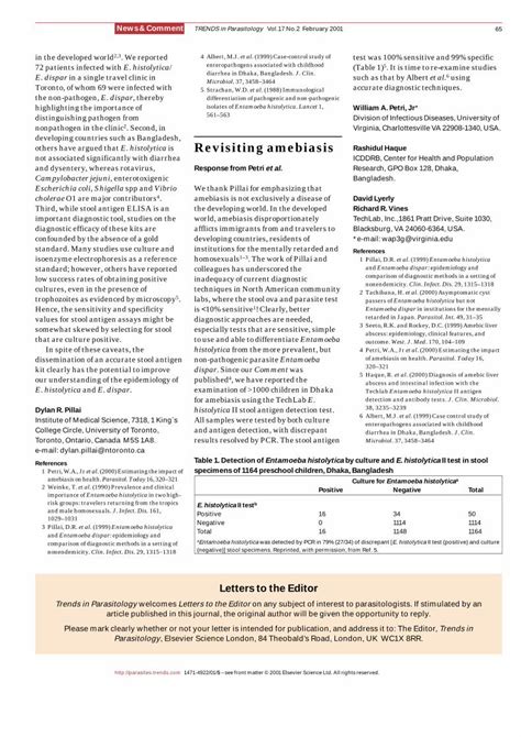 Pdf Revisiting Amebiasis Dokumen Tips