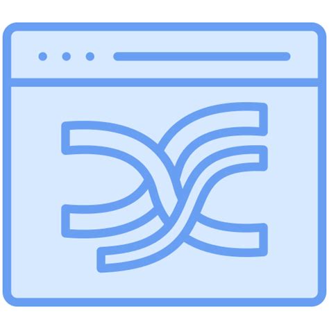 Icono De Diagrama De Sankey Generic Color Lineal Color