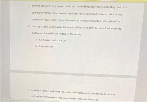 Hlth 4020 Intro To Biostats Chi Square Assignment