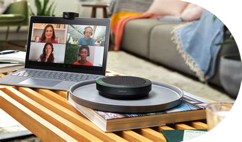 Jabra Speak Ms Speakerphone Hands Free Bluetooth Wireless Usb C Usb A Dark Grey