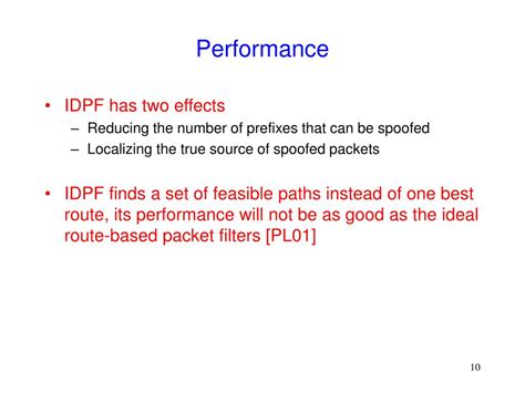 Ppt Controlling Ip Spoofing Via Inter Domain Packet Filters