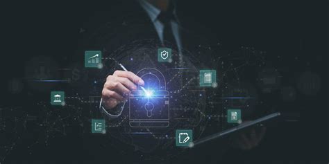 Data Protection Concept And Secure Internet Security Access Cyber Security Technology Login To