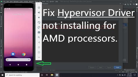 fix [2023] android emulator hypervisor driver for amd processor is not