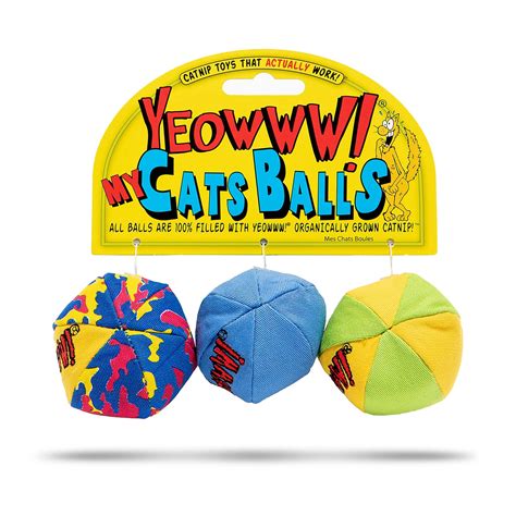 Yeo My Cats Balls Catnip Toys Tree House Humane Society