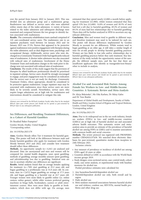 Pdf Sex Differences And Resulting Treatment Differences In A Cohort