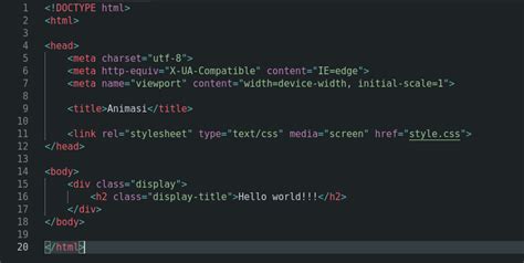 Animasi Sederhana Dengan Html Dan Css Menggunakan Keyframes Dan
