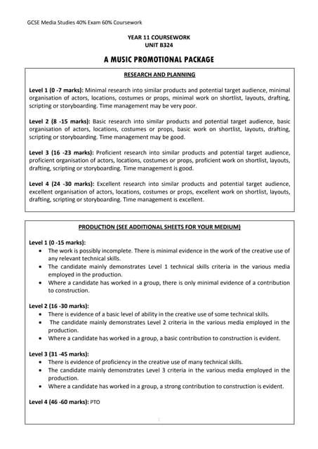 Year 11 Coursework Evaluation Guidance Pdf Arts And Crafts Hobbies And Interests