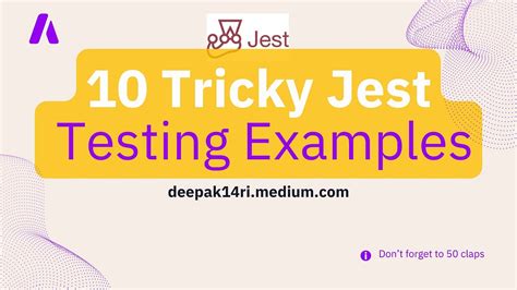 10 Tricky Jest Testing Examples 2024 Javascript In Plain English
