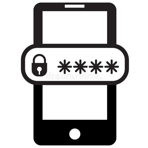 User Login Or Authenticate Icon On White Background User Protection Sign Personal Protection