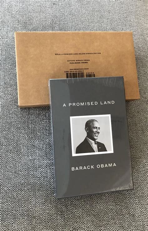 President Barack Obama Signed Autograph A Promised Land Book Deluxe