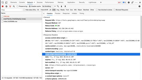 Cannot Use Web Font Due To Missing Cross Origin Resource Policy Issue Rsms Inter GitHub