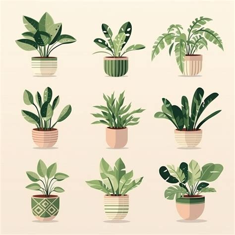 Premium Ai Image Plant Pot Collection