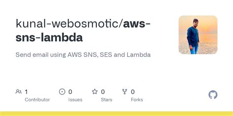 github kunal webosmotic aws sns lambda send email using aws sns ses