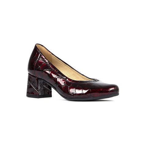 Туфли женские BONTY — купить онлайн. Арт. M972-bordo-kamien