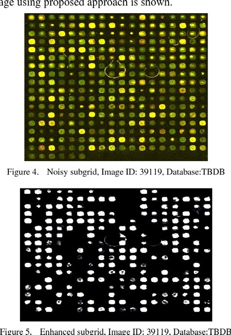 figure 4 from a fully automatic approach for enhancement of microarray