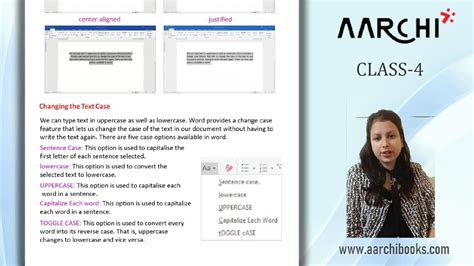 Editing And Formatting In Ms World Ch 4 Computer 4 Part 2 Youtube