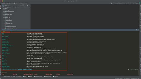 Internal Enterprise Standard Of Aws Python Project Development Workflow