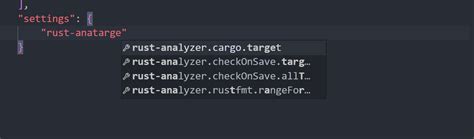 Vscode Support For More Rust Analyzer Config In Each Folder In Multi