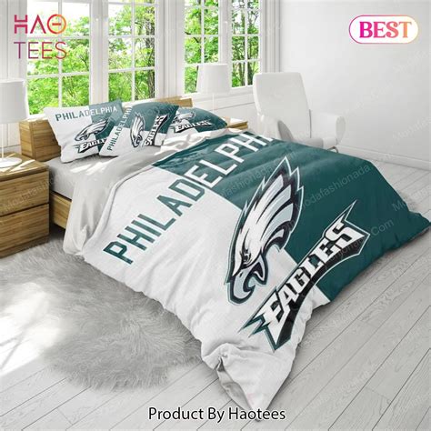 Buy Philadelphia Eagles Logo Bedding Sets 02 Bed Sets Bedroom Sets