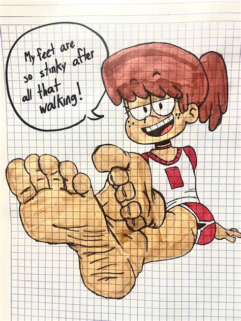 Lynn Loud Feet By Zandrzzzz On Deviantart