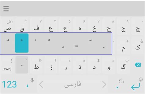 فتحه و کسره در کیبورد اندروید یادداشت های یک دیجیتال مارکتر