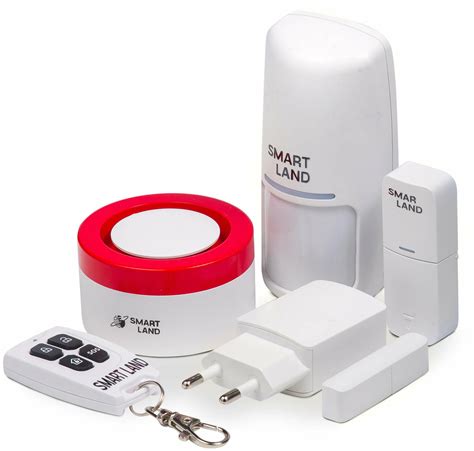 Сигнализация охранная с датчиками движения и открытия Smarty Trap WiFi ...