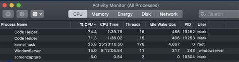 Code Helper Uses Too Much Cpu On Macos · Issue 74755 · Microsoft