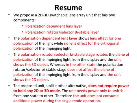 2d3d Switchable Display Ppt 3 D Graphics Computer Software And