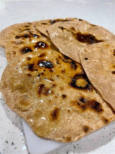 4 Ingredient Sourdough Roti Grant Bakes
