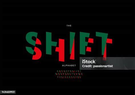 Shift Alphabet Stock Illustration Download Image Now Abstract