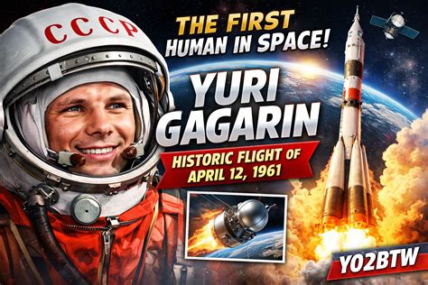 Yuri Gagarin The First Human In Space Vostok 1 And The Historic