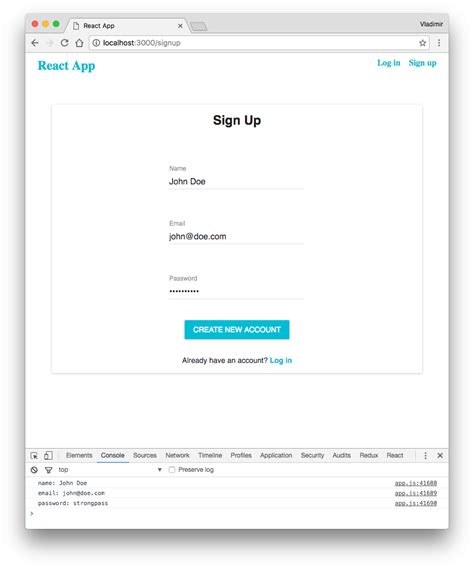 Authentication In React Applications Part 1 Creating Components