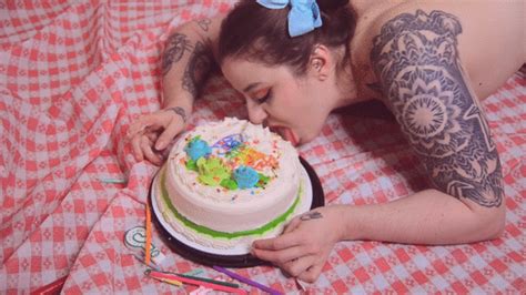 Birthday Party Cake Fucker Wet And Messy Food Sex Freshies Juice Box