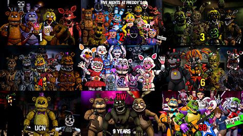 Fnaf 10 Games And 9 Years Fixed By Coolteen15 On Deviantart