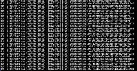 Continual Writing To Logs Jellyfin
