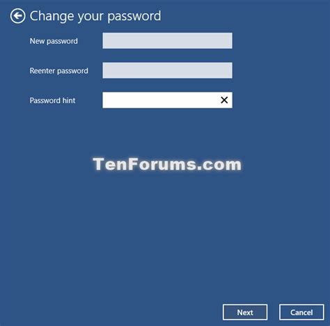 Remove Password Of Local Account In Windows 10 Tutorials