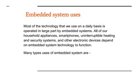 embedded systems programming ppt