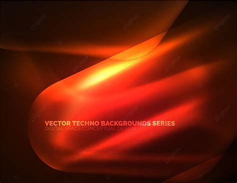 Illuminated Lens Flares Orange Triangle Background Matrix Illuminated Orange Background Image