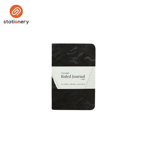 Limelight Gt Hardbound A6 Pocket Size Camo Cover Ruled Notebook Sm Stationery