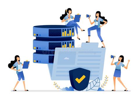 Database Security Service Landing Page Design Safety Internet Data Access User Privacy