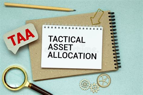 Text Tactical Asset Allocation Taa Business Concept Stock Image Image Of Meaning