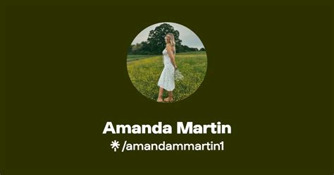 Amanda Martin Instagram Tiktok Linktree