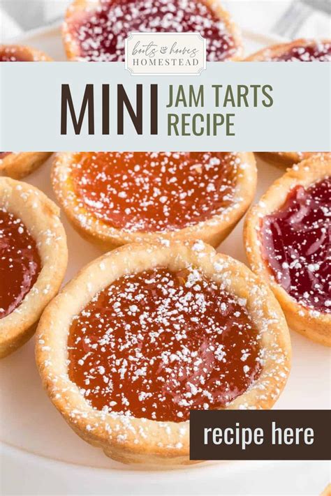 Simple Jam Tart Recipe Easy Dessert To Make Jam Tarts Tart