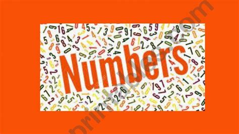 Esl English Powerpoints Numbers 1 10 Esl English Powerpoints Numbers 1 10