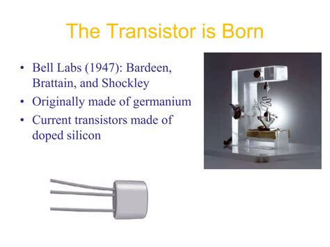 Transistor Ppt Physics Science