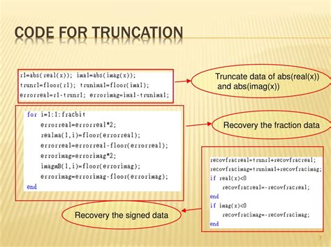 Ppt Optimizing Bits For Fft Simulation Models With Truncation Sqnr
