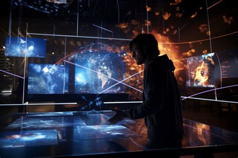 Premium Photo A Scientist Analyzing Temporal Data To Pinpoint Th 00318 03