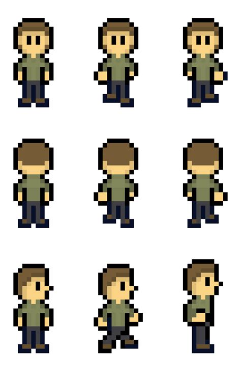 Character Spritesheet Pixel Art Maker
